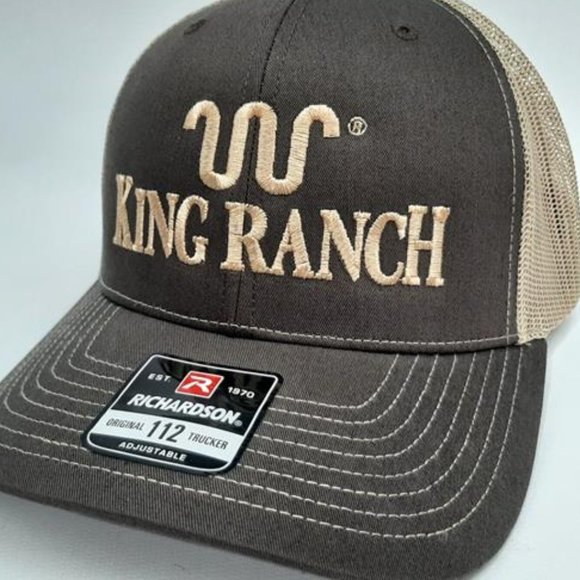 Accessories | Cowboy Richardson 112 Trucker King Ranch Embroidered Cap ...